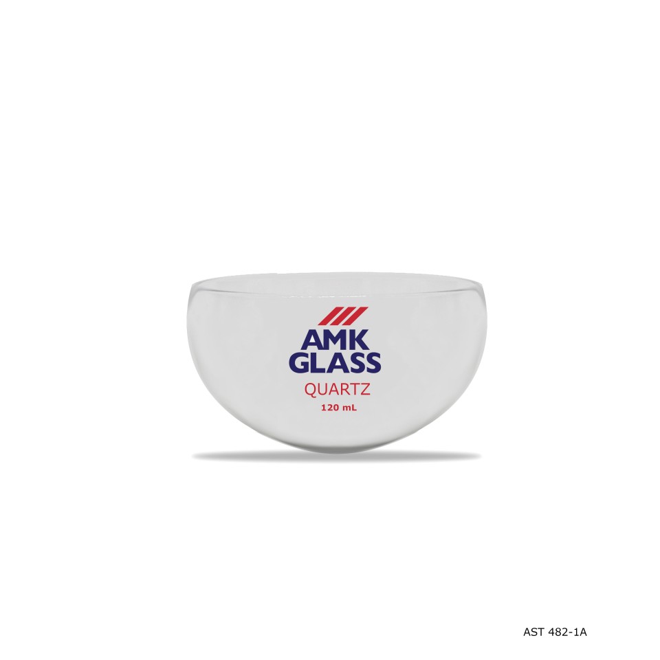 ASTM D482 QUARTZ Evaporating Dish, 120 mL